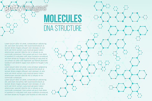 Creative Vector Illustration Of Molecular Structure Coding Connection Genome Isolated On