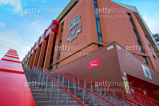 Anfield stadium, the home ground of Liverpool FC (1018543222) - 게티이미지뱅크