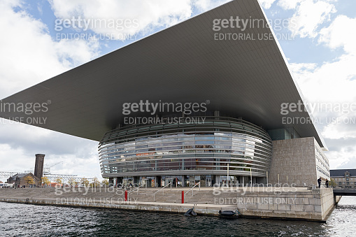 Royal Opera House in Copenhagen, Denmark. 이미지 (1041730258) - 게티이미지뱅크