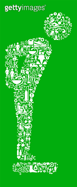 Stick Figure on the Scale Green Medical Rehabilitation Physical Therapy ...