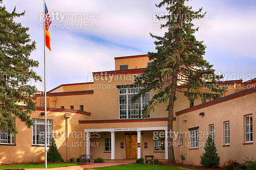The Santa Fe Supreme Court building in Santa Fe, New Mexico USA 이미지 ...