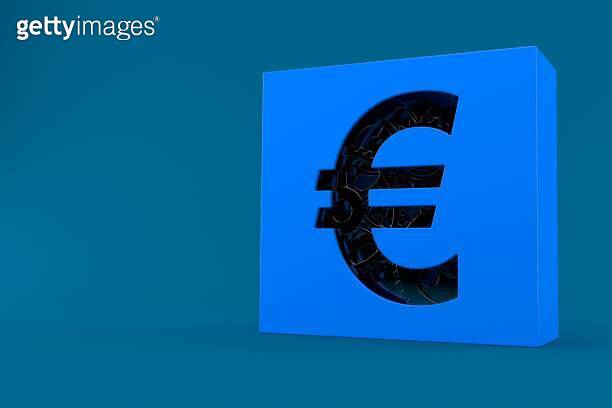 Euro box with gears 이미지 (1018639284) - 게티이미지뱅크