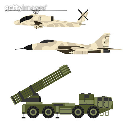 Military army transport technic vector war tanks industry technic armor ...