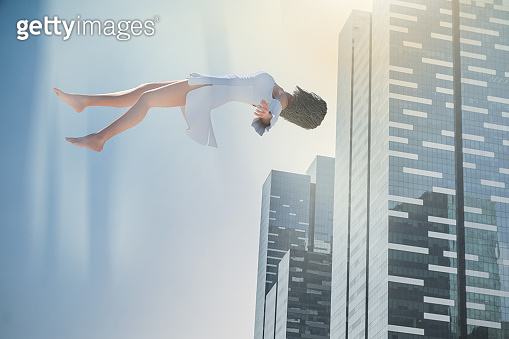 Soul leaving the body upon death and ascends to heaven. Afterlife ...