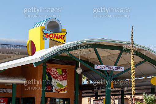 Sonic Drive-In Fast Food Location. Sonic is a Drive-In Restaurant Chain ...