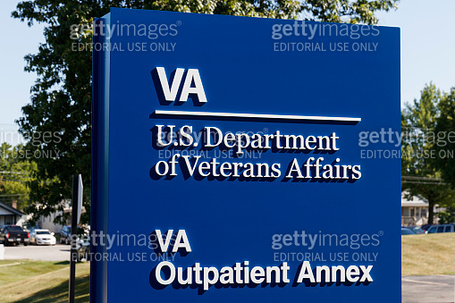 Veterans Affairs Outpatient Annex signage. The VA provides healthcare ...