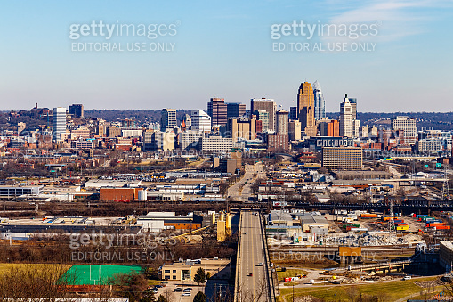 Downtown Cincinnati Skyline. Cincinnati is known for the Reds, Bengals ...