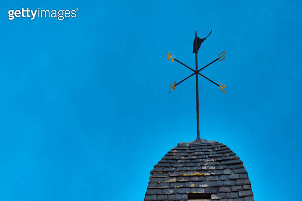 Weather Vane on Oliver Cromwell's Citadel Clock Tower, Inverness ...