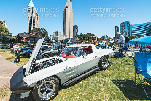 Chevrolet Corvette Car Show in San Diego, California 이미지 (1169067947 ...