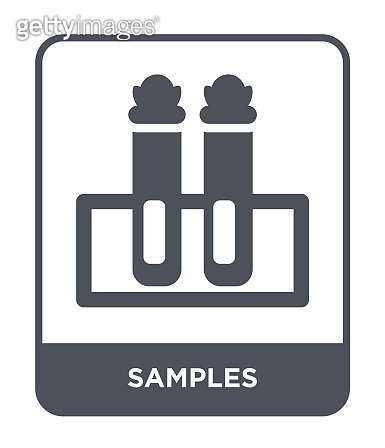 samples icon vector on white background, samples trendy filled icons ...