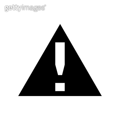 Black Caution beware triangle symbol For banner, general design print ...