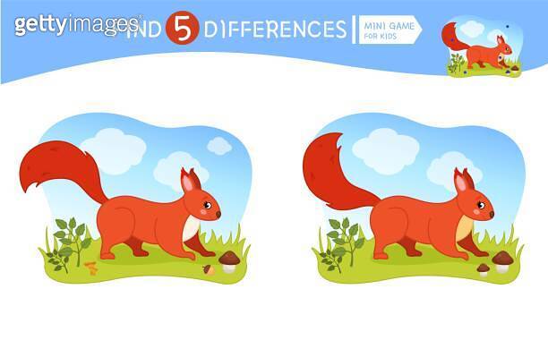 Find differences. 이미지 (1168350810) - 게티이미지뱅크