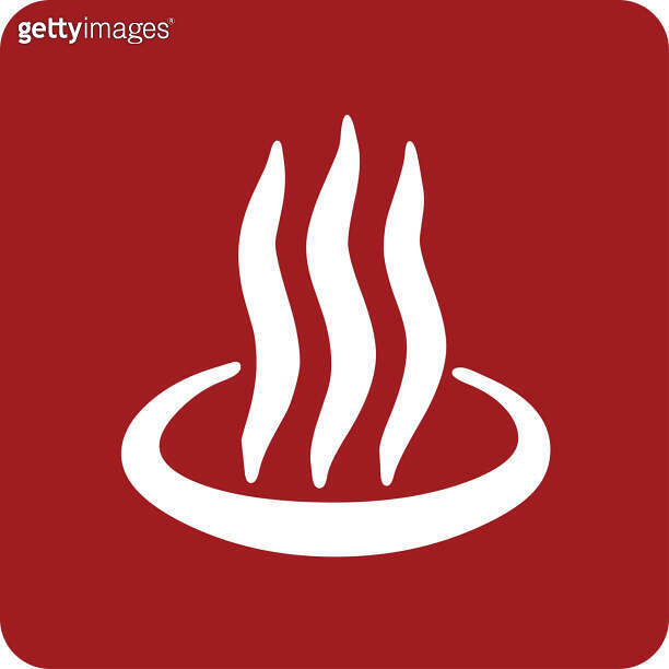 Red Hot spring symbol for banner, general design print and websites ...