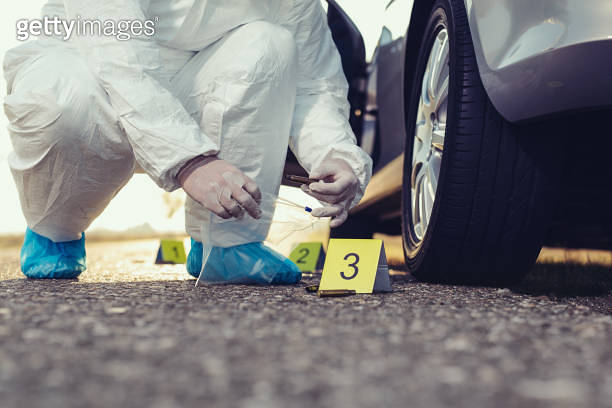 Forensic Science - Crime Scene 이미지 (1182435873) - 게티이미지뱅크