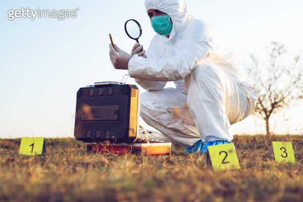 Crime scene investigation. Forensic Science. (1192821841) - 게티이미지뱅크