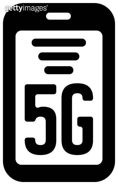 5G (Next-generation high-speed communication) vector flat icon ...