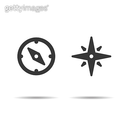 map marker icon location vector ,compass, guide (1196509151) - 게티이미지뱅크