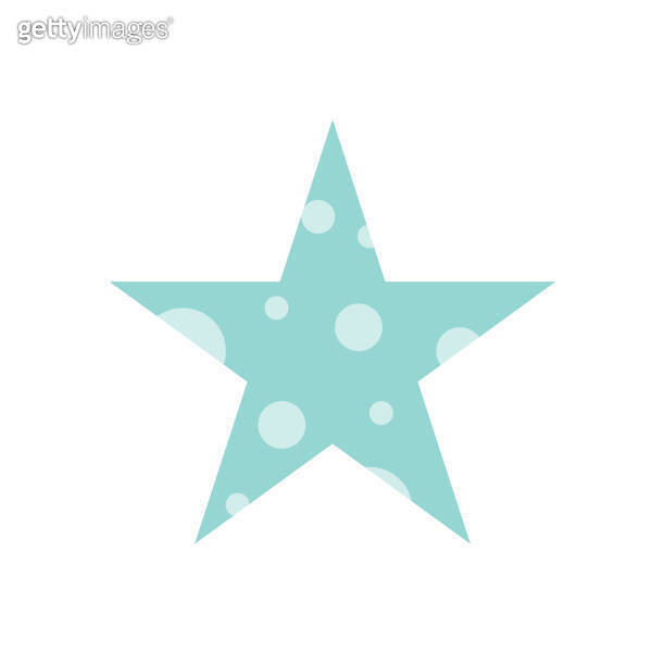 Star shape with patterns inside - colored circles. 이미지 (1182031297 ...
