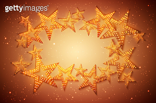 Retro stars abstract background for your design, light and shining 이미지 ...