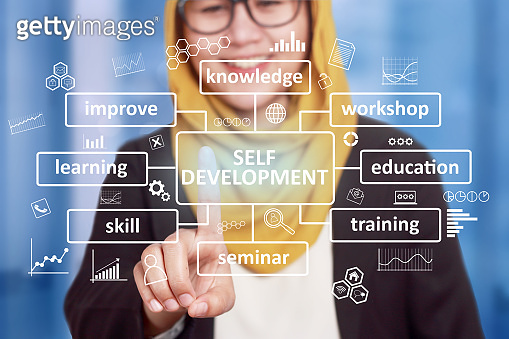 Self Development, Motivational Words Quotes Concept 이미지 (1128571407 ...