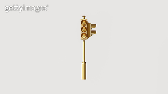 White and Gold Traffic Light Signals 이미지 (1090770450) - 게티이미지뱅크