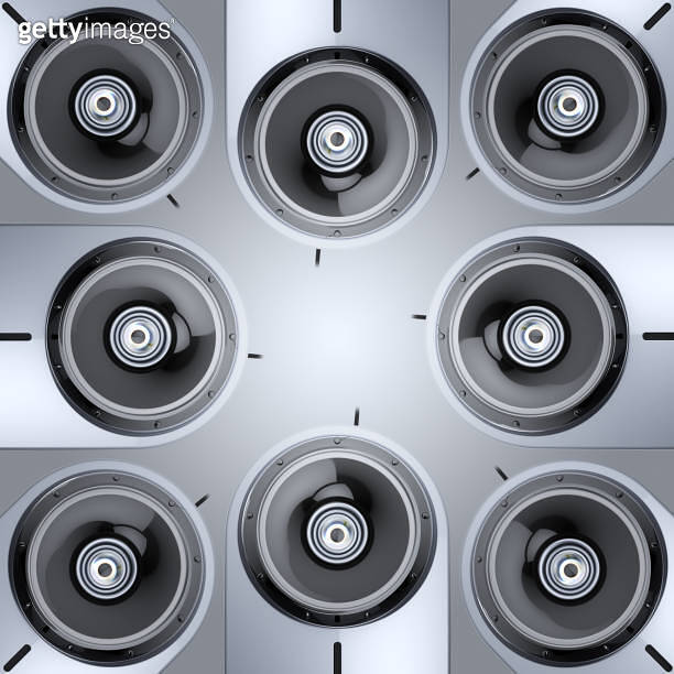 Security cameras cluster digital eye lens looking shadowing 이미지 ...