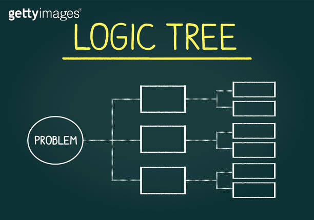 Hand drawing logic tree,vector illustration 이미지 (1148193534) - 게티이미지뱅크