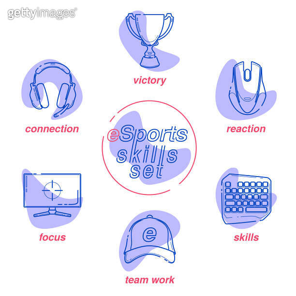 eSports skills set, connection, focus, reaction,skills, team work and ...