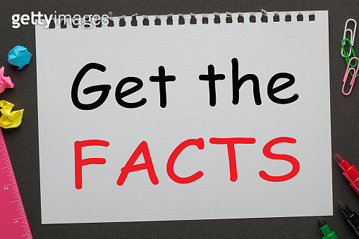 Get The Facts Concept 이미지 (1089014796) - 게티이미지뱅크