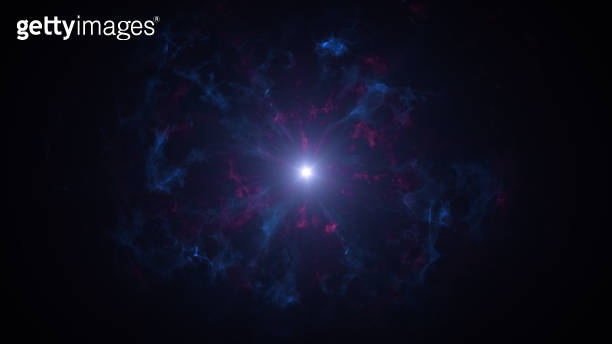 Colorful shock wave consisting particles. VFX elements, Graphic ...