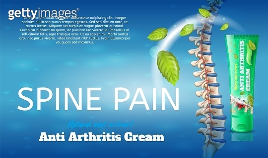 Flat Anti Arthritis Cream Natural Mint Extract. 이미지 (1131901243) - 게티이미지뱅크
