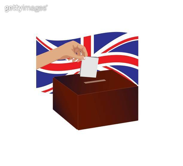 Voting in the UK elections 이미지 (1189366177) - 게티이미지뱅크