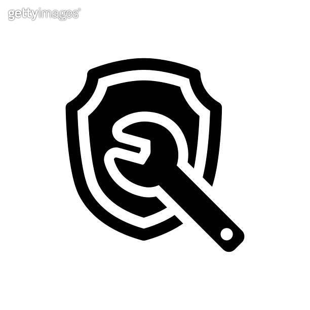 Security system maintenance vector graphics icon 이미지 (1166136032) - 게티이미지뱅크
