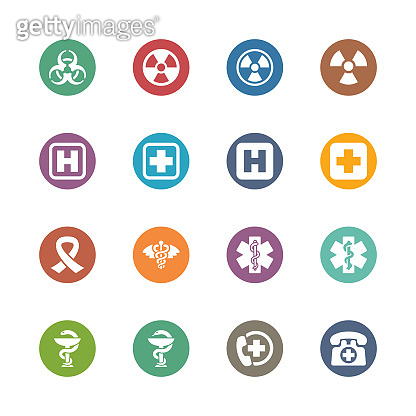 Medical Signs & Symbols Icons 이미지 (1094768054) - 게티이미지뱅크