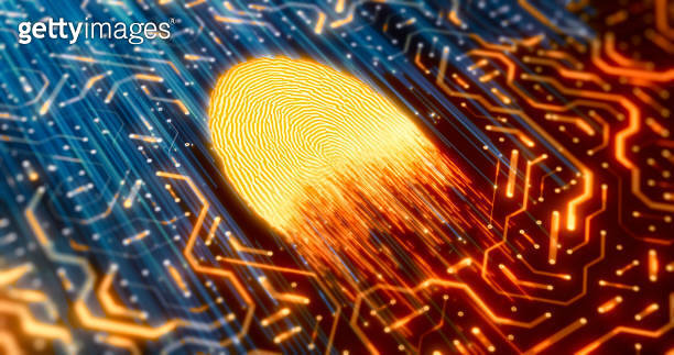Biometrics Technology Backgrounds (1177625866) - 게티이미지뱅크