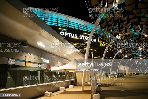 The Optus Stadium in Perth opened in January 2018 with a capacity of ...