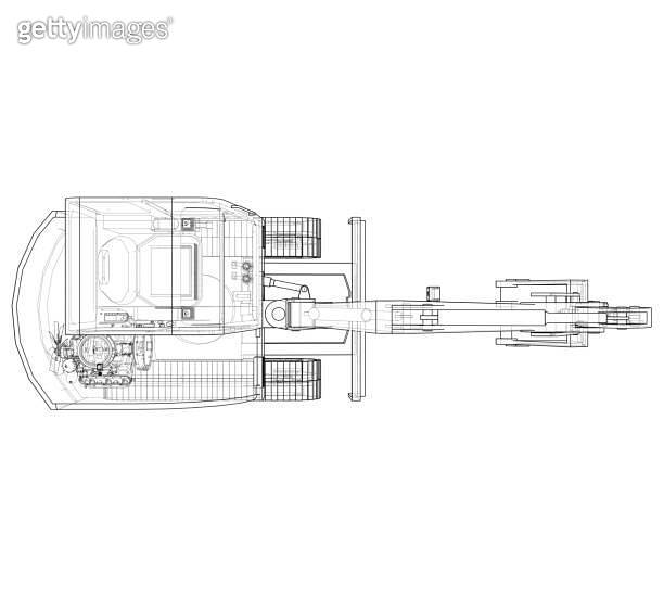 Sketch of Small Tractor with Actor. Vector 이미지 (1176591253) - 게티이미지뱅크