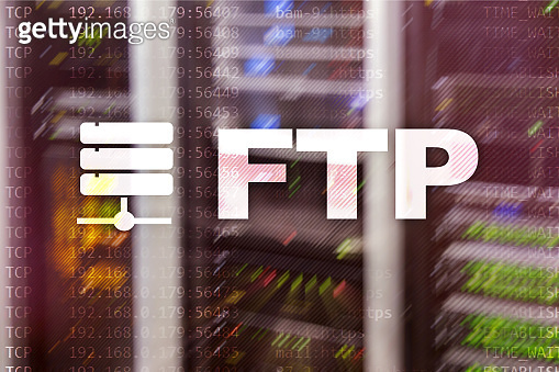 FTP. File Transfer Protocol. Network Transfer data to server on ...
