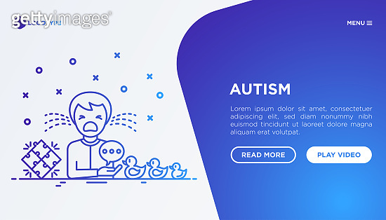 Autism symptoms and adaptive skills: child is crying in hysterics, thin ...