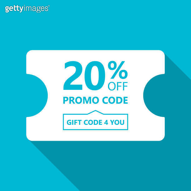 Gift card. Promo code.Illustration Gift Voucher with Coupon Code 이미지 ...