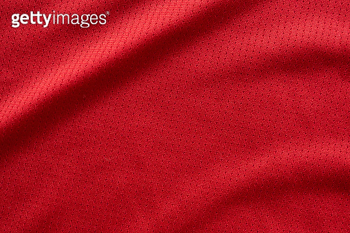 sports clothing fabric football jersey texture top view red color 이미지 ...