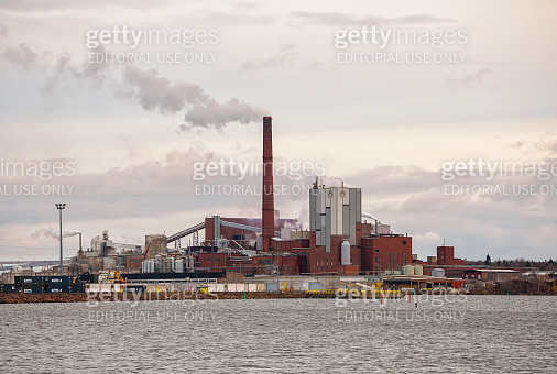 Sunila pulp and paper mill 이미지 (1185889036) - 게티이미지뱅크