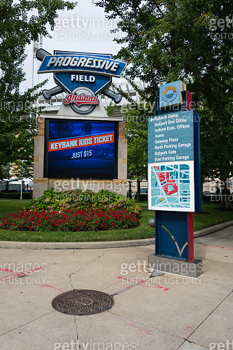 Progressive Field, Cleveland, Ohio 이미지 (1090599286) - 게티이미지뱅크