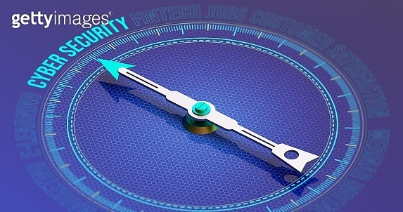 Cyber Security Compass Concept 3D Rendering (1144759920) 일러스트, 무료 일러스트 ...