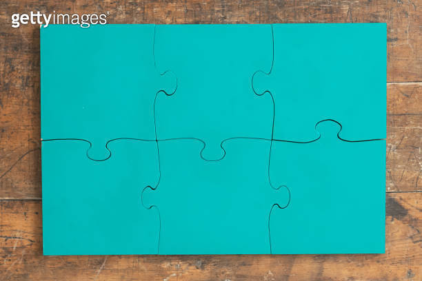 Completed Six Piece Puzzle stock photo 이미지 (1193549982) - 게티이미지뱅크