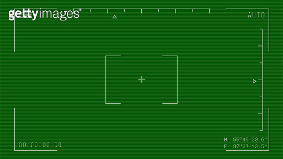 Night vision camera overlay (1135516186) 일러스트, 무료 일러스트 - 게티이미지뱅크