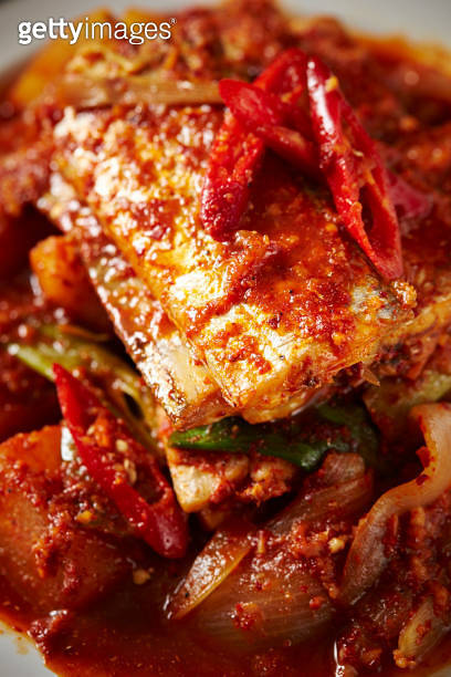 Korean spicy simmered fish 이미지 (1190531441) - 게티이미지뱅크