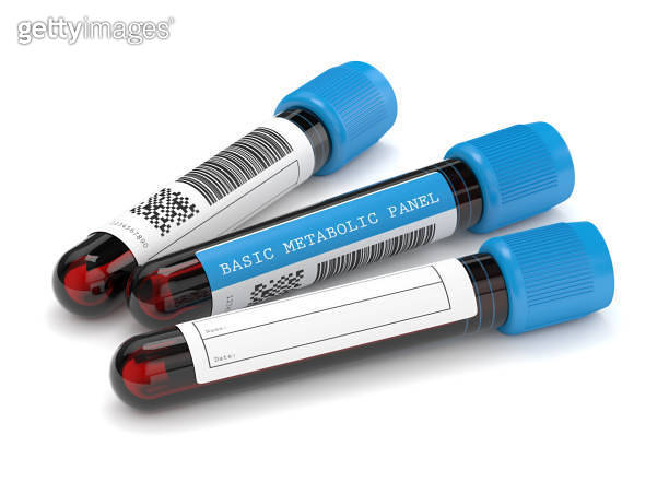3d render of Basic Metabolic Panel blood tubes (1168433407) 일러스트, 무료 ...