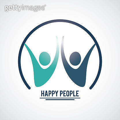 circular frame set pictogram hands up inside concept happy people 이미지 ...
