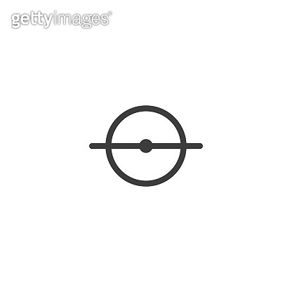 Football center field icon. Vector icon flat design (1147467090) 일러스트 ...